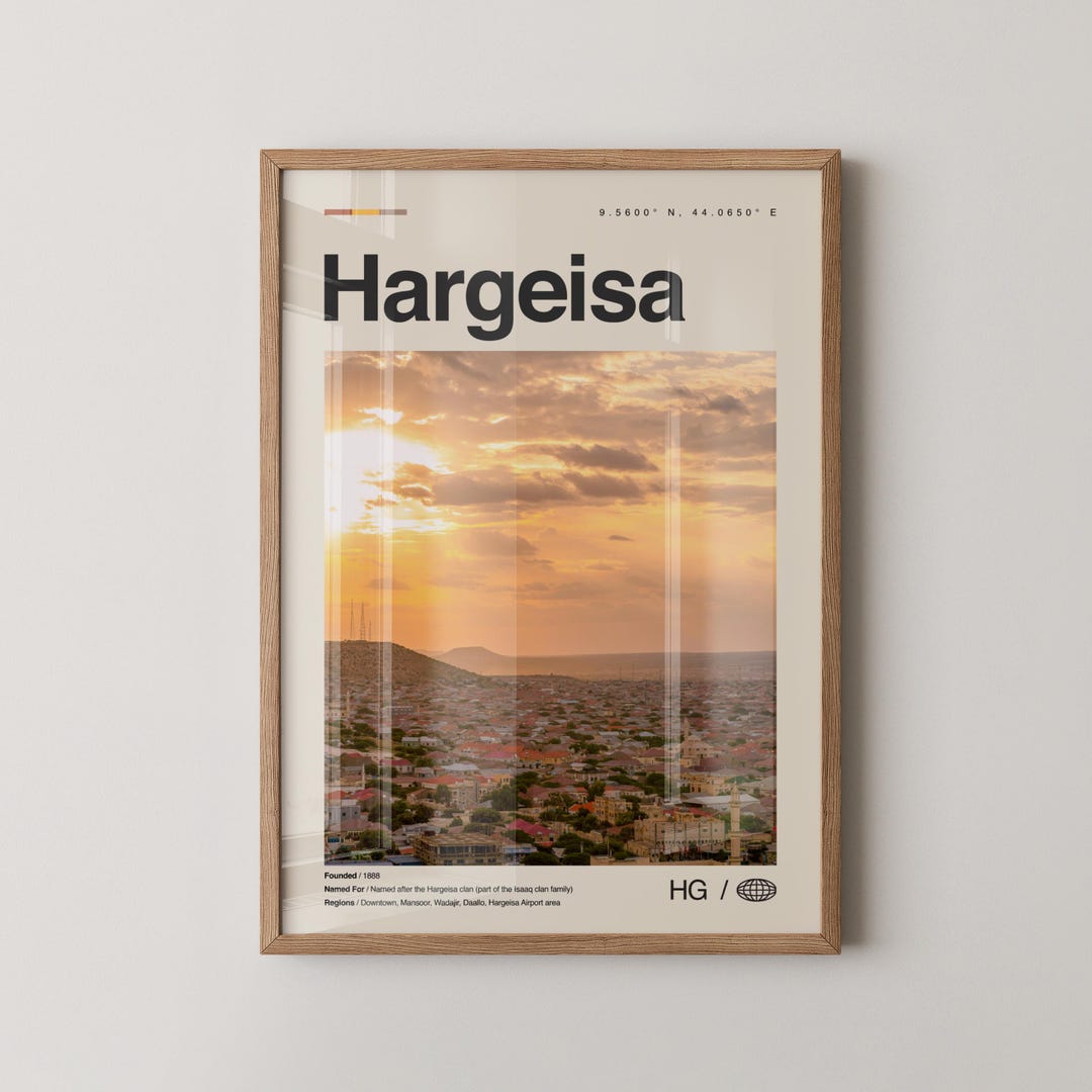 Hargeisa Print, Hargeisa Wall Art, Hargeisa Poster, Hargeisa Photo ...