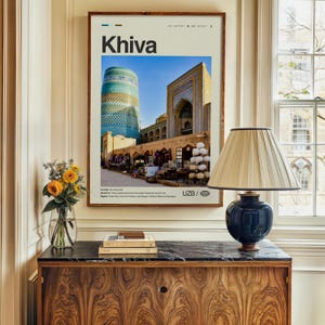 Khiva Print Khiva, Uzbekistan Wall Art, Khiva Poster, Khiva Photo ...