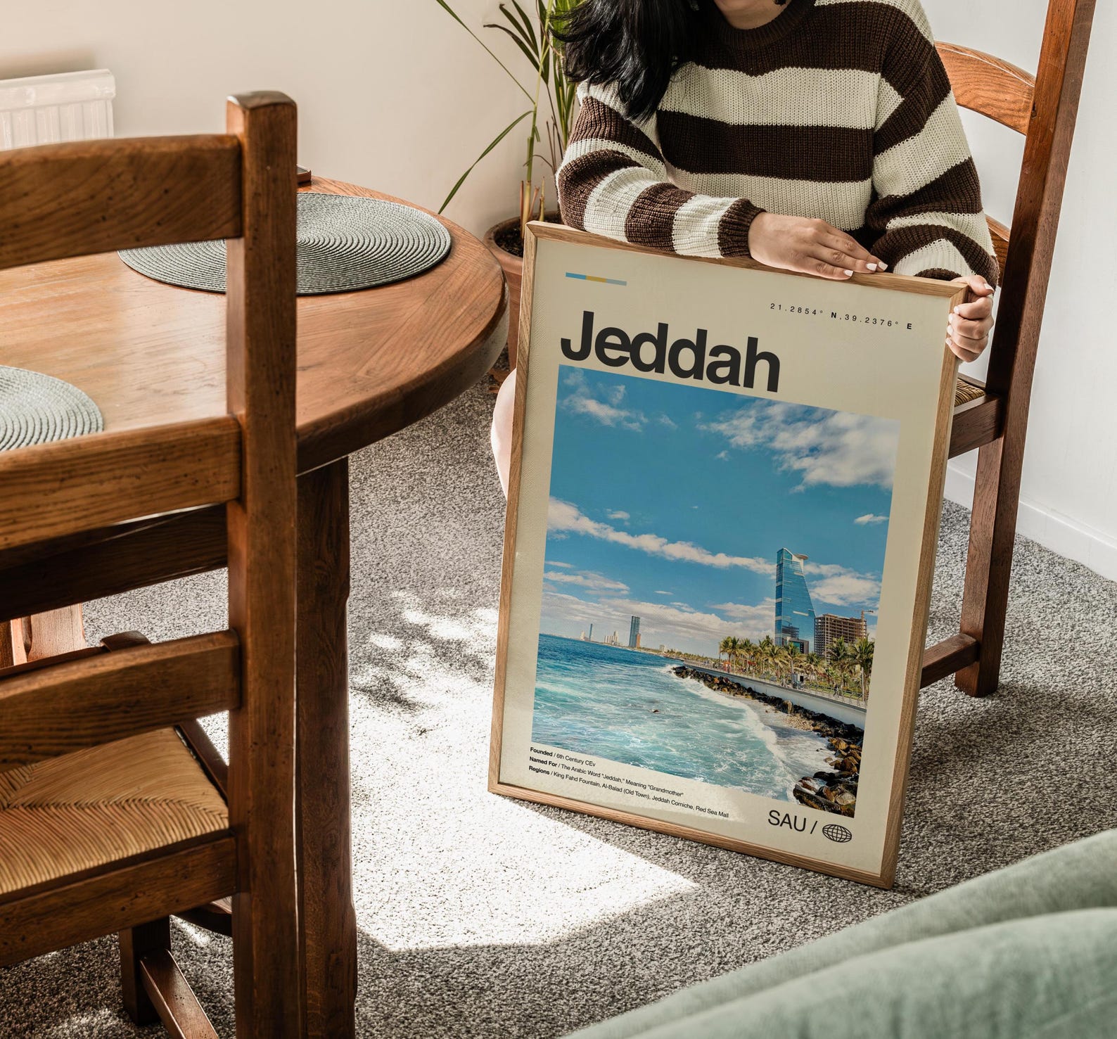 Jeddah Print, Jeddah Wall Art, Jeddah Poster, Jeddah Photo, King Fahd ...