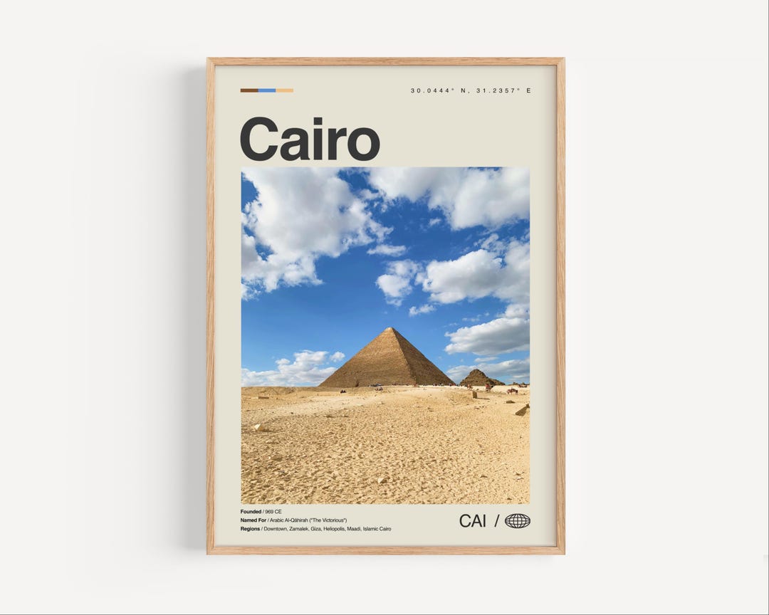 Cairo Print Black and White No 1, Cairo Wall Art, Cairo Poster, Cairo ...