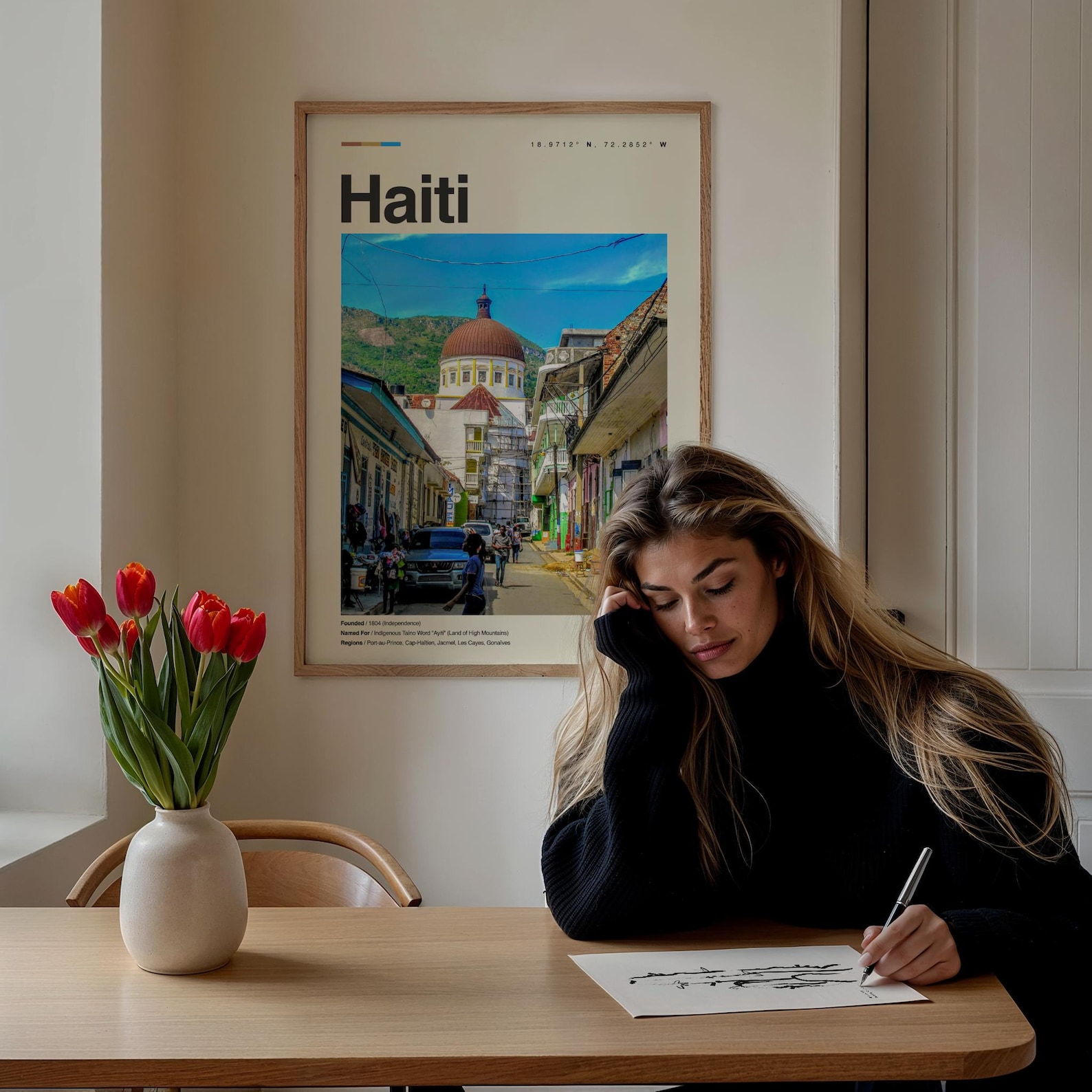 Haiti Print No 1, Haiti Wall Art, Haiti Poster, Haiti Photo, Haiti Wall ...