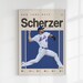 Max Scherzer Inspired Poster, New York Mets Art Print, MLB Poster, Mid ...