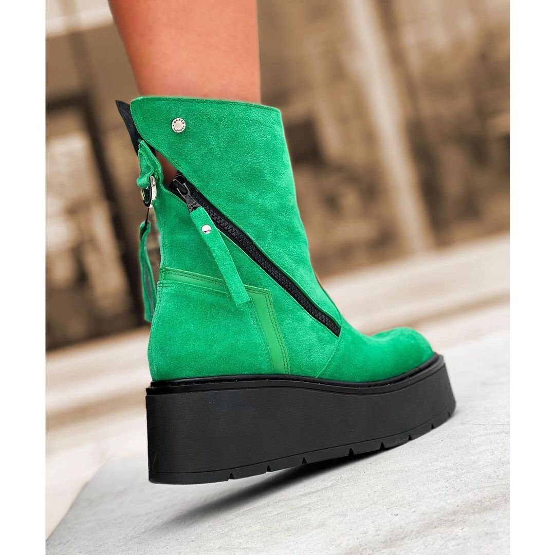 Women Winter Wedges Platform Booties UGG Inspired Sheepskin - Etsy