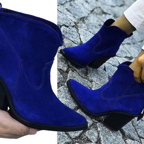 Low Cut Cowboy Boots - Etsy