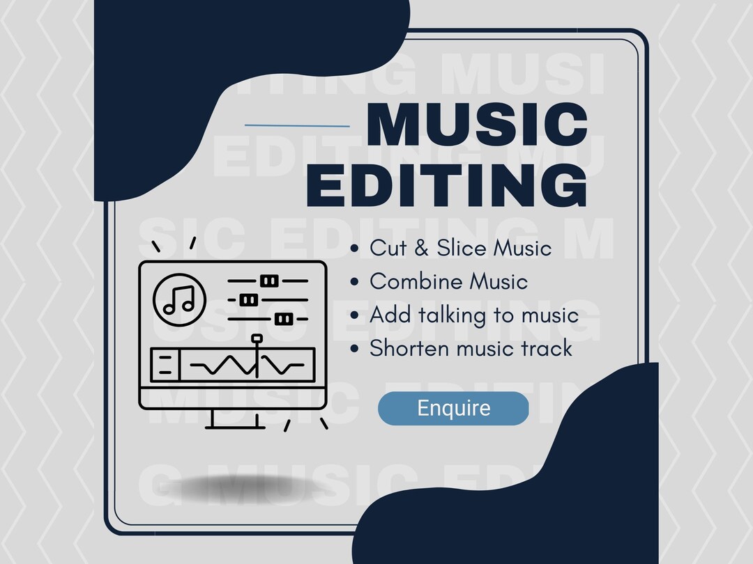 Music Editing Video School Production Musical Dance - Etsy Australia