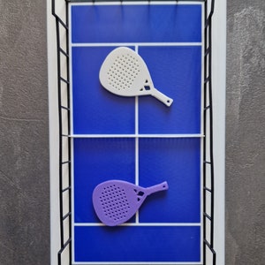 Realistic Miniature Padel Court Model – Accurate Details, Perfect for ...