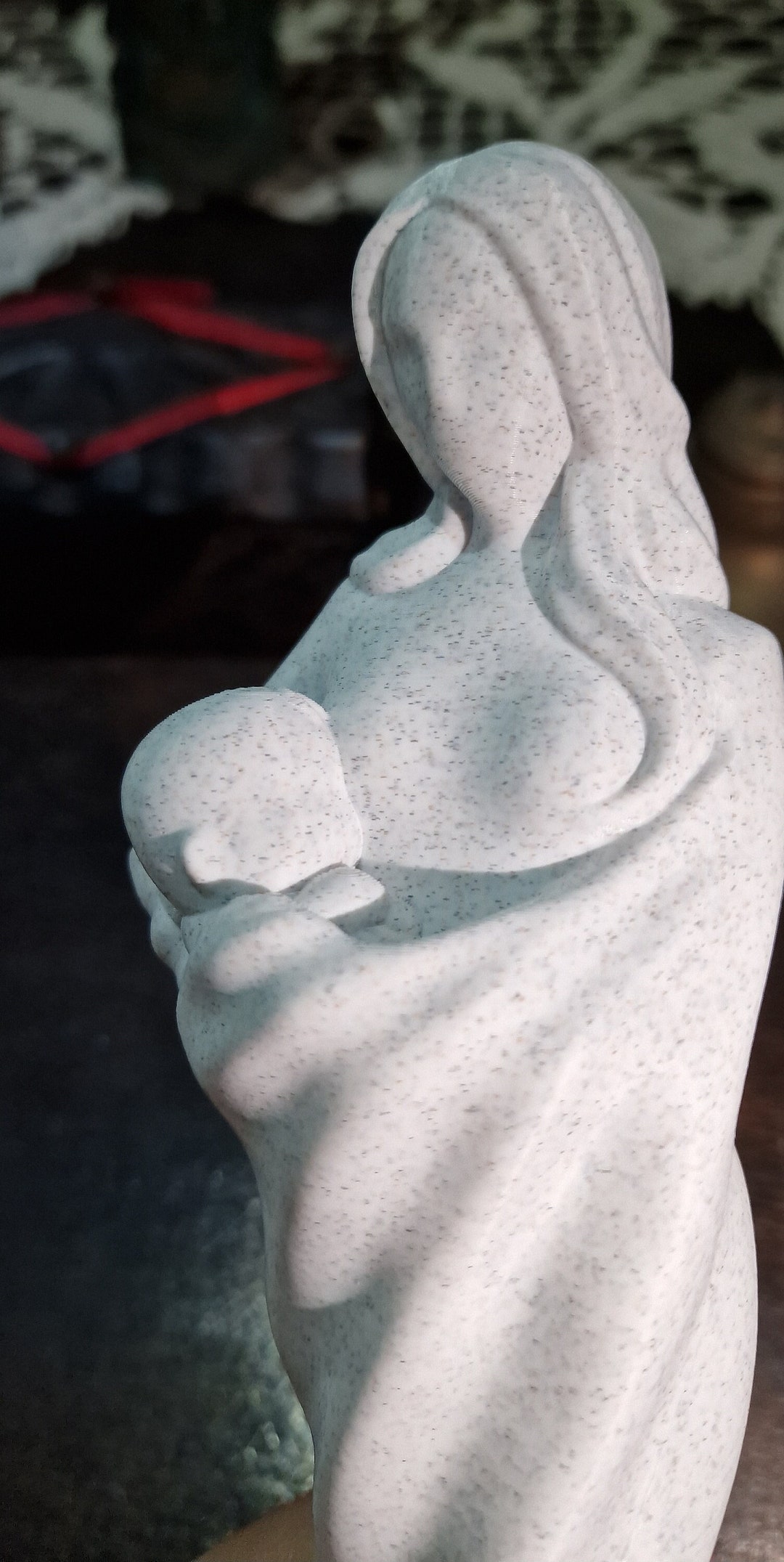 3D Printed Motherhood Statue - Symbol of Love and Family Bonding ...