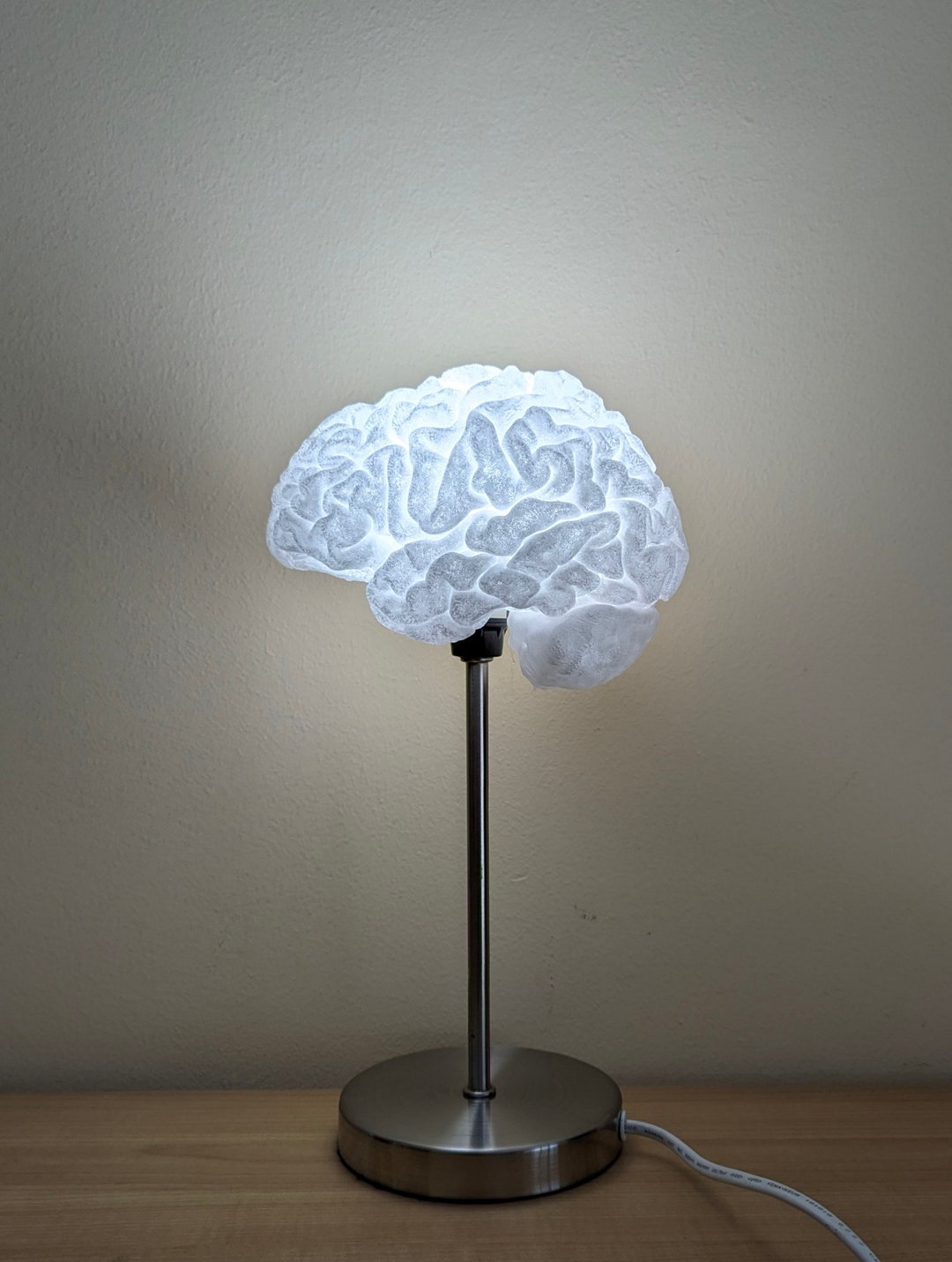 Brain Lamp Unique Creation Printed in 3D - Etsy