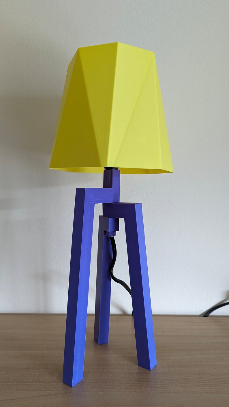 Low Poly Table Lamp: Light up Your Space With Modern 3D Printed Style ...