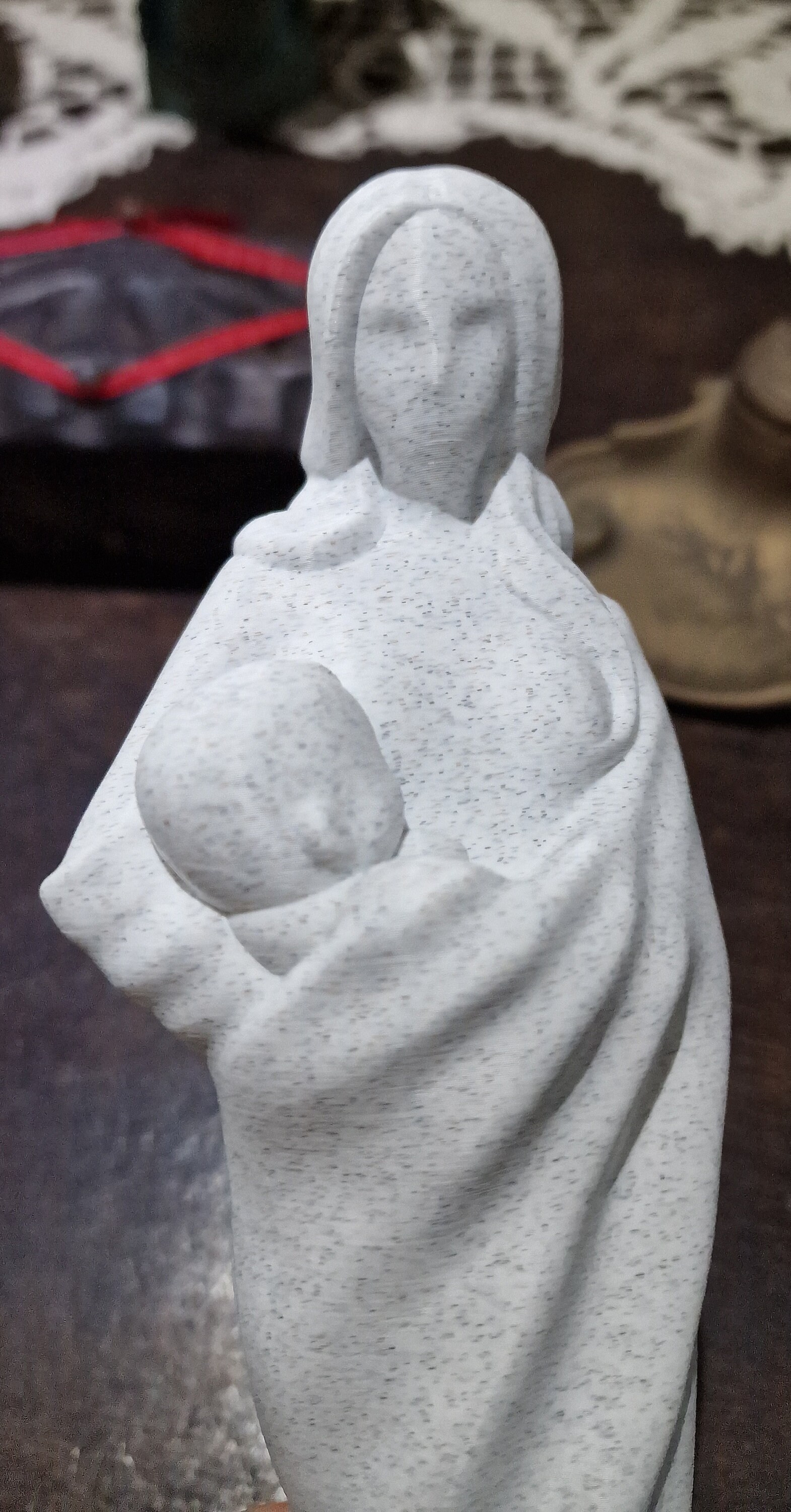 3D Printed Motherhood Statue - Symbol of Love and Family Bonding ...