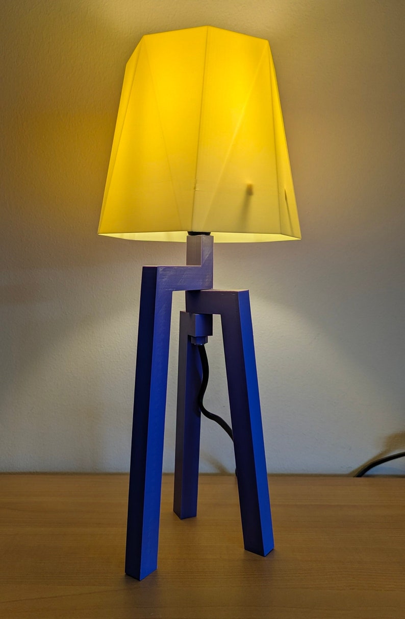 Low Poly Table Lamp: Light up Your Space With Modern 3D Printed Style ...