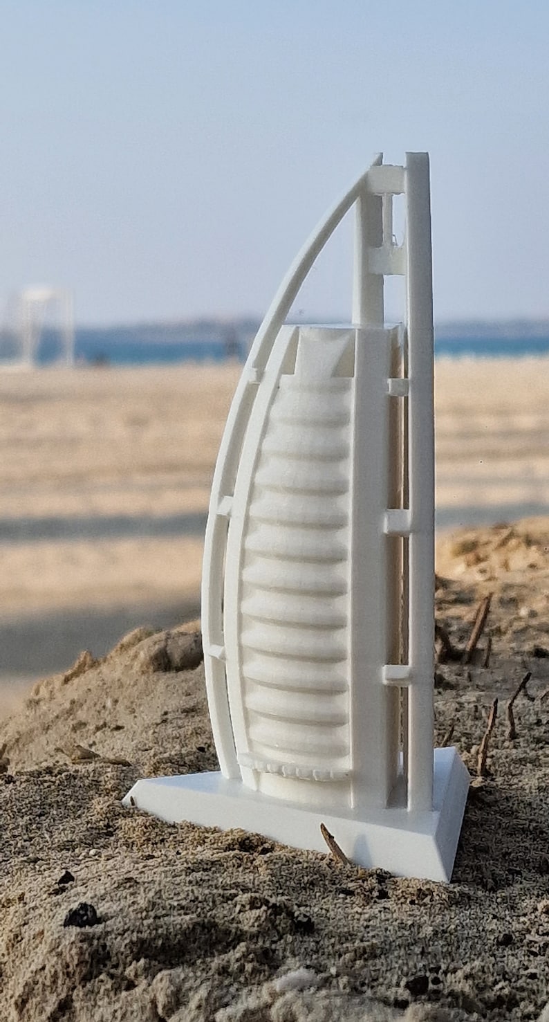 Burj Al Arab Miniature, Dubai Landmark, 3D Replica of Iconic Burj Al ...