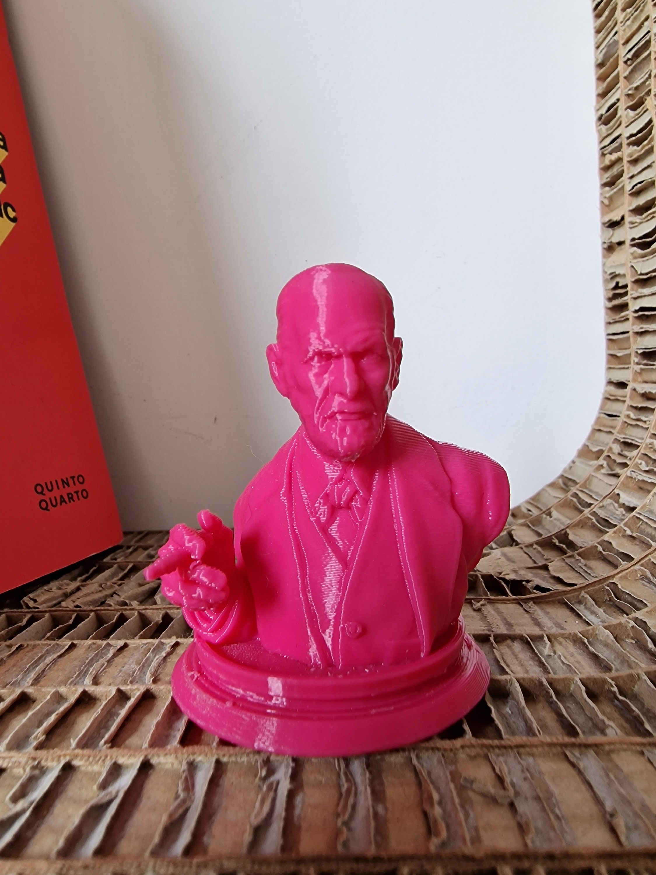 3D Printed Sigmund Freud Statue - Unique Psychologist Gift | Psychology ...