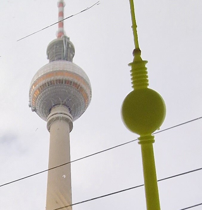 Berlin Television Tower 3D Printed Iconic Symbol of the City ...