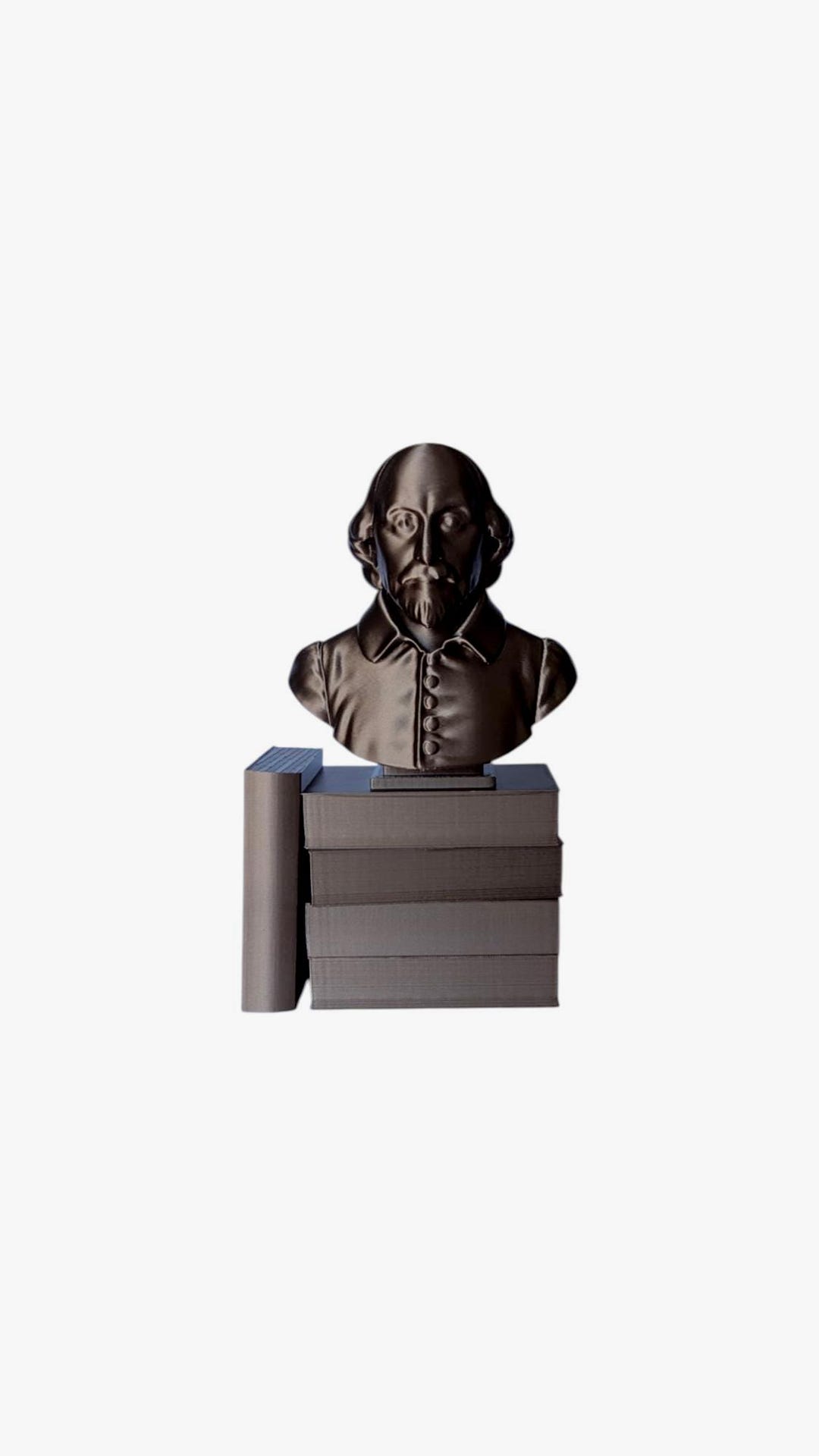 3D Printed William Shakespeare Bust – Classical Decorative Statue ...