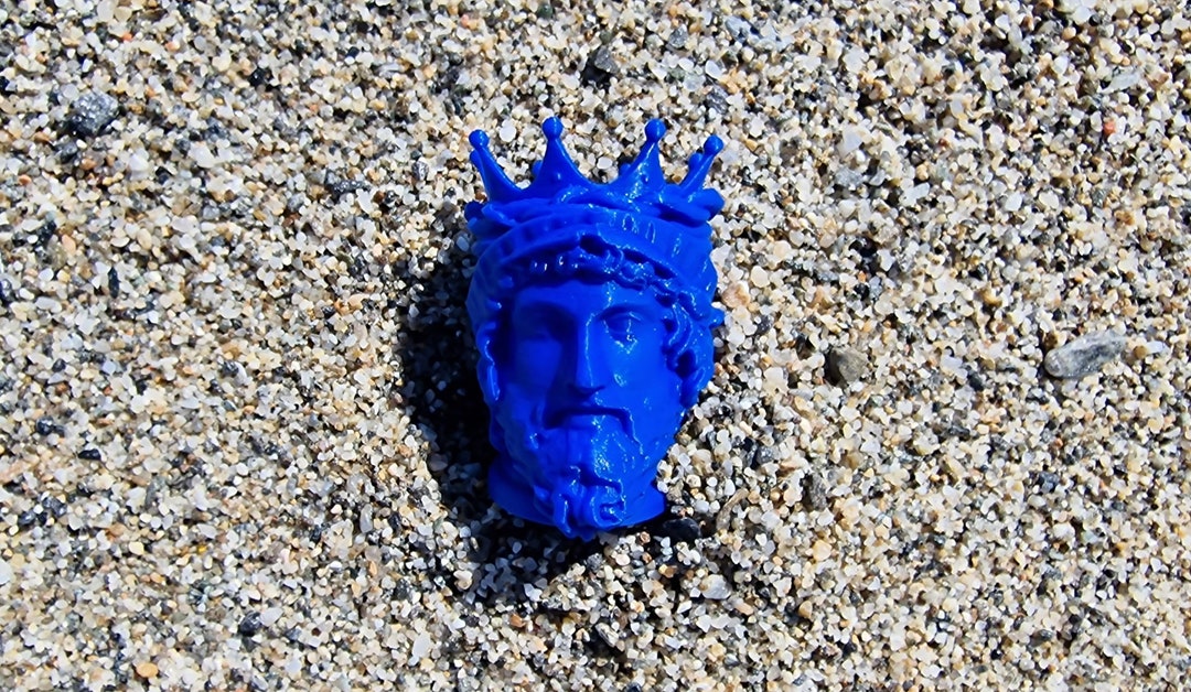 Modern 3D Printed Testa Di Moro - Sustainable Sicilian Symbol | Unique ...