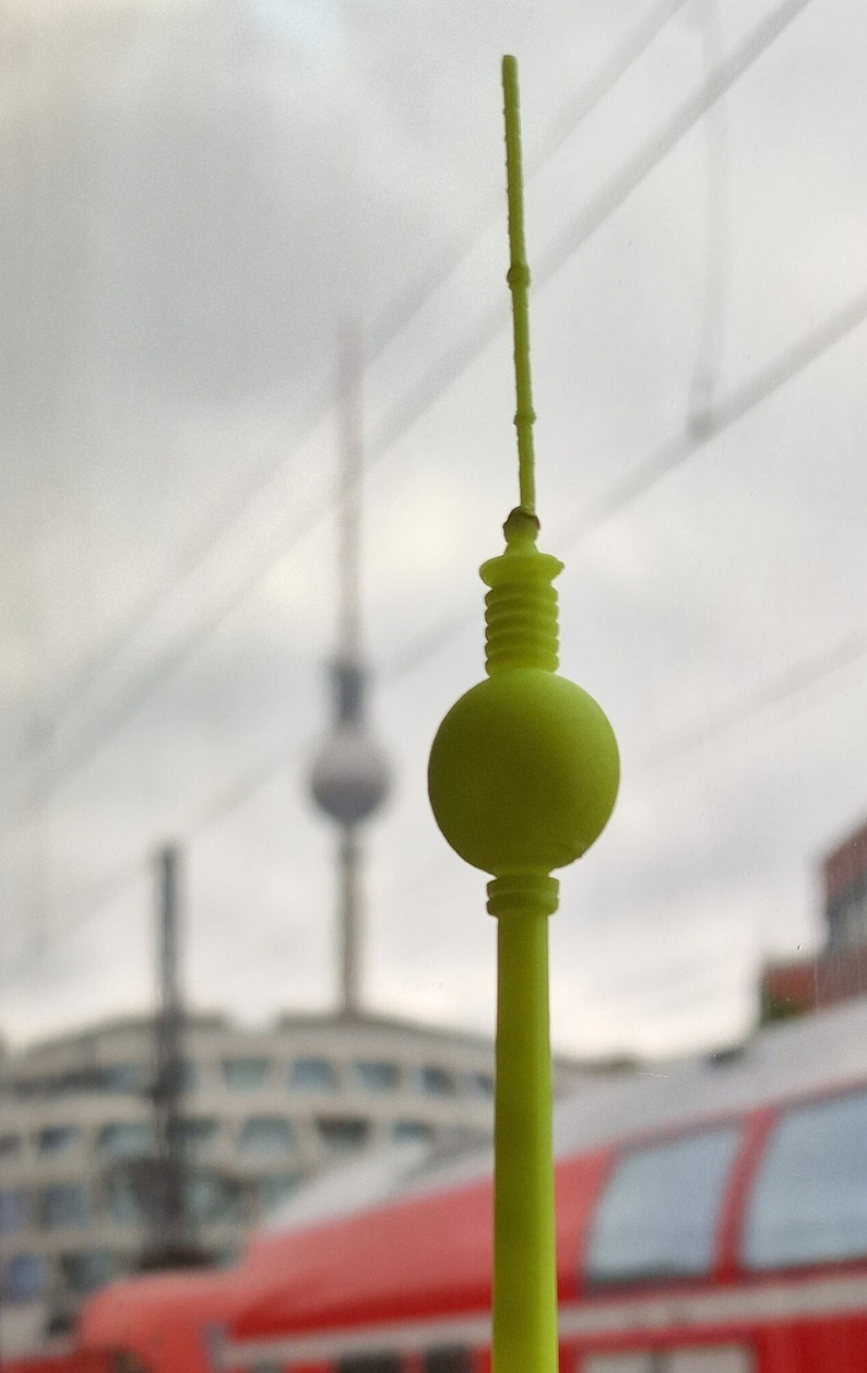 Berlin Television Tower 3D Printed - Iconic Symbol of the City ...