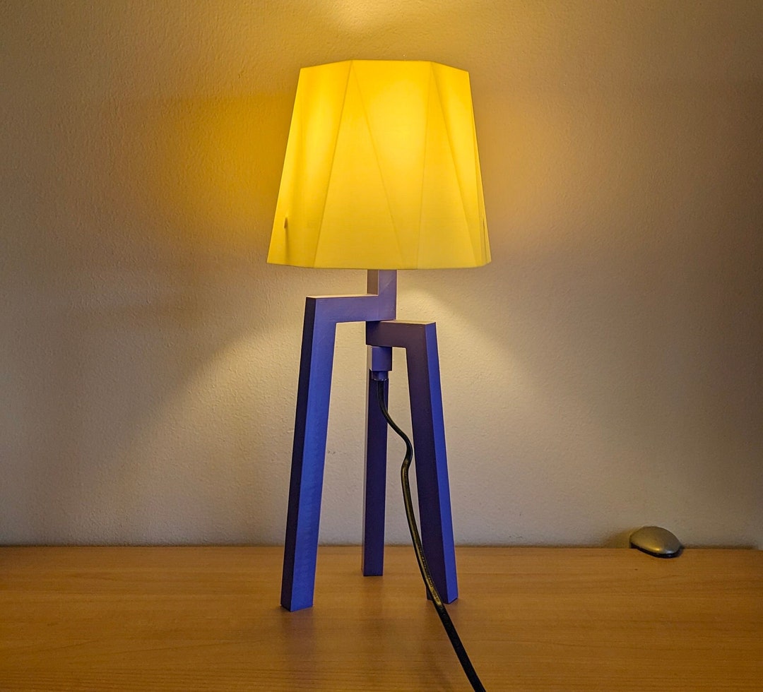 Low Poly Table Lamp: Light up Your Space With Modern 3D Printed Style ...