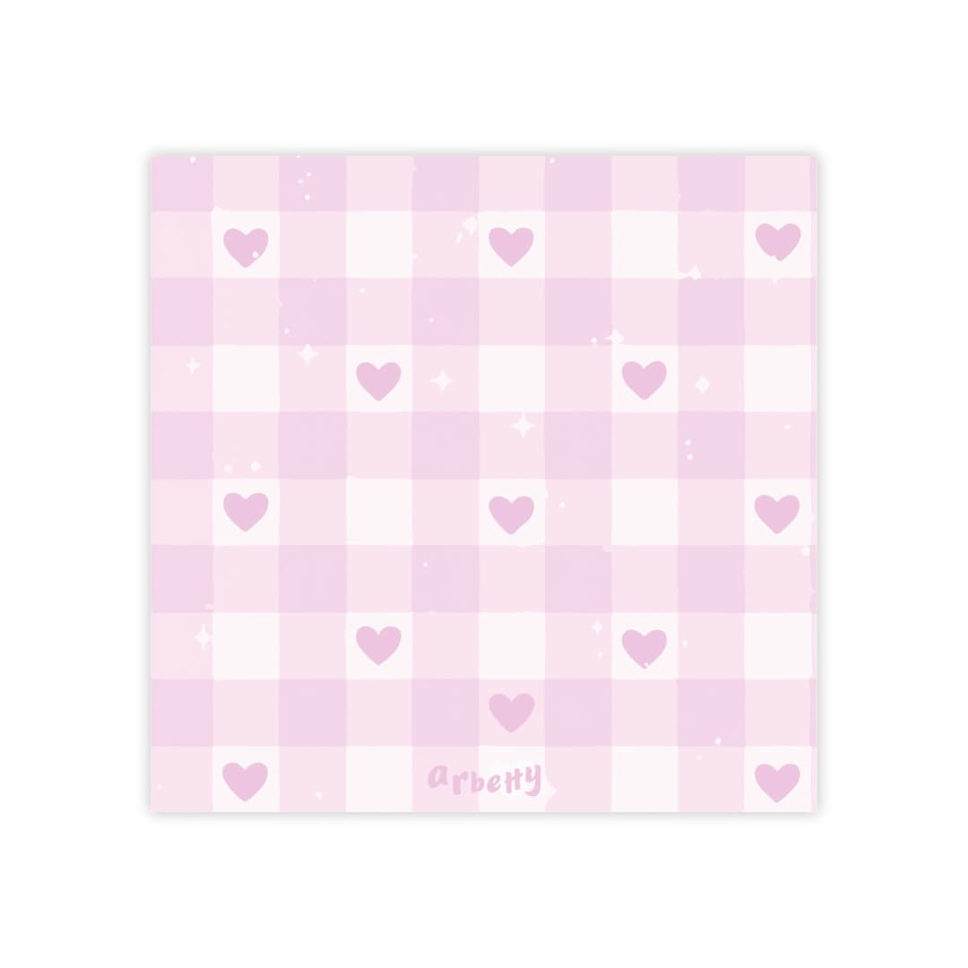 Violet Heart Post-it® Note Pads - Etsy