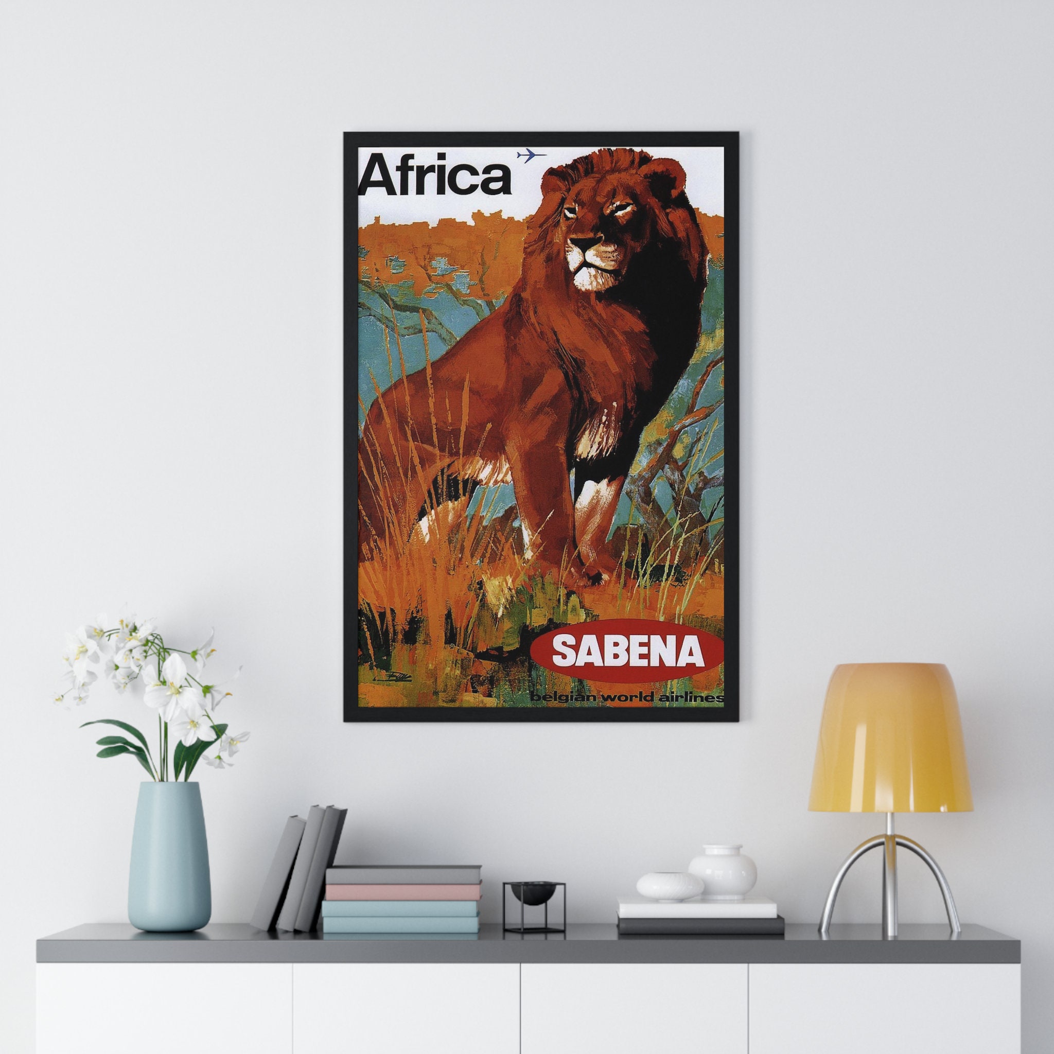 12 Vintage African Travel Posters / Vintage Travel Wall Art / Printable ...