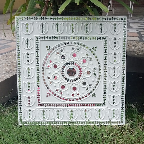 Lippan Art Mirror - Etsy Australia