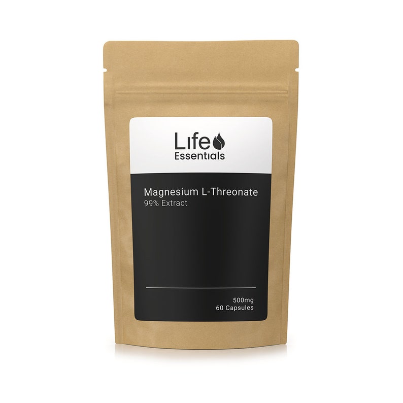 Life Essentials Magnesium L Threonate 500mg Dose - Etsy