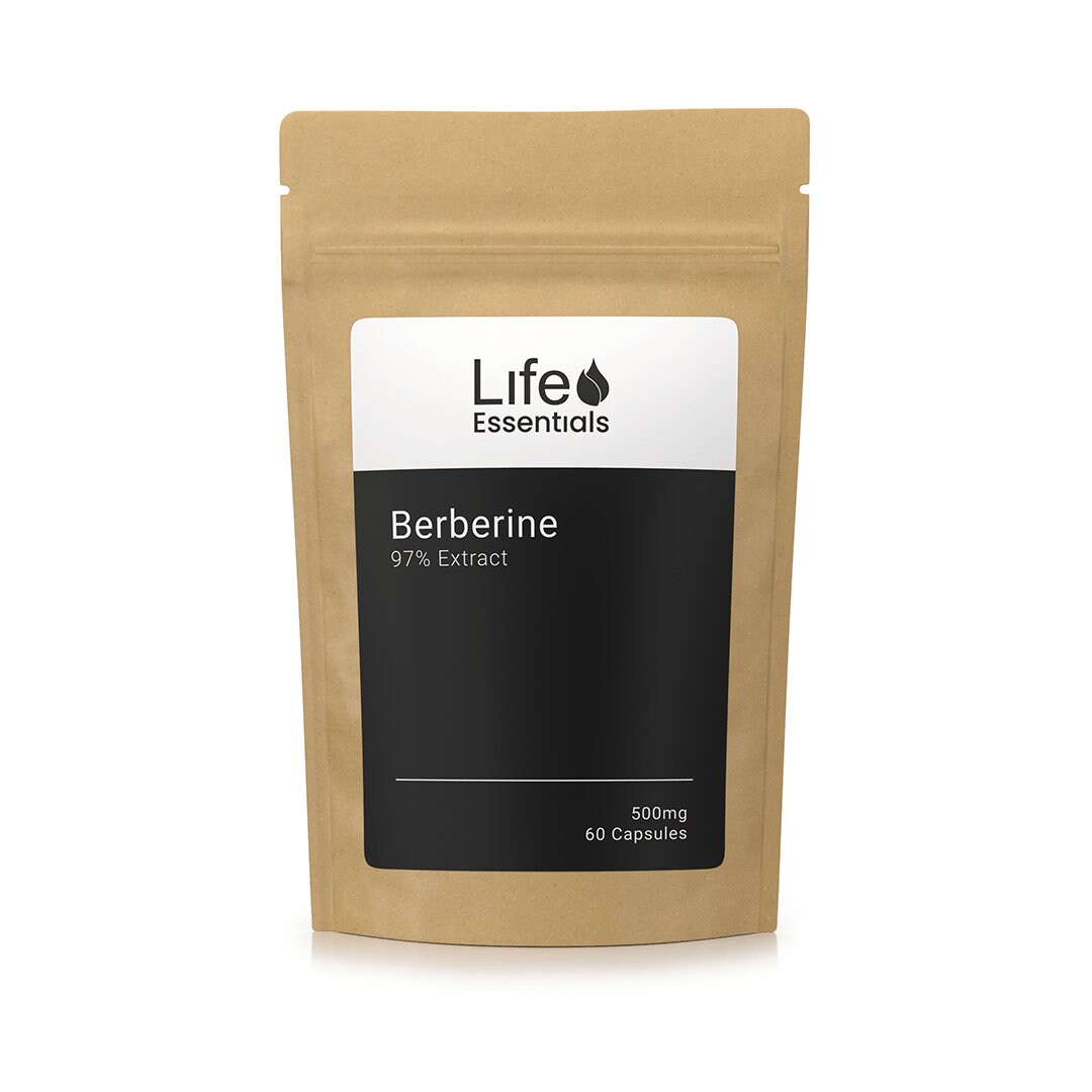 Life Essentials Berberine 97% Extract 500mg Capsules - Etsy UK