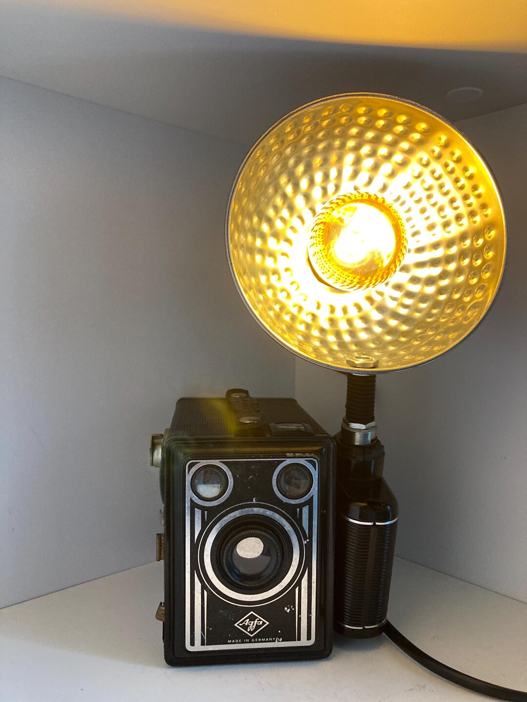 Authentische Vintage-Agfa-Boxkamera mit Replika-Blitz-Stimmungslampe - Etsy.de