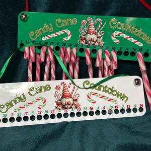 Candy Cane Advent Calendar Christmas Countdown - Etsy UK