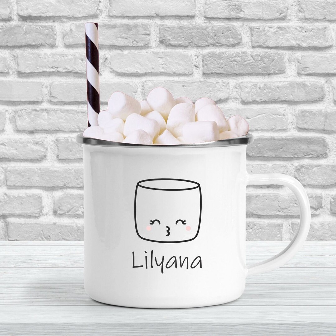Kids Hot Chocolate Mug Personalized Custom Camp Mug, Hot Cocoa and ...