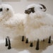 Large Couple Ram & Sheep Chair Made of Natural White Sheep Fur - Etsy