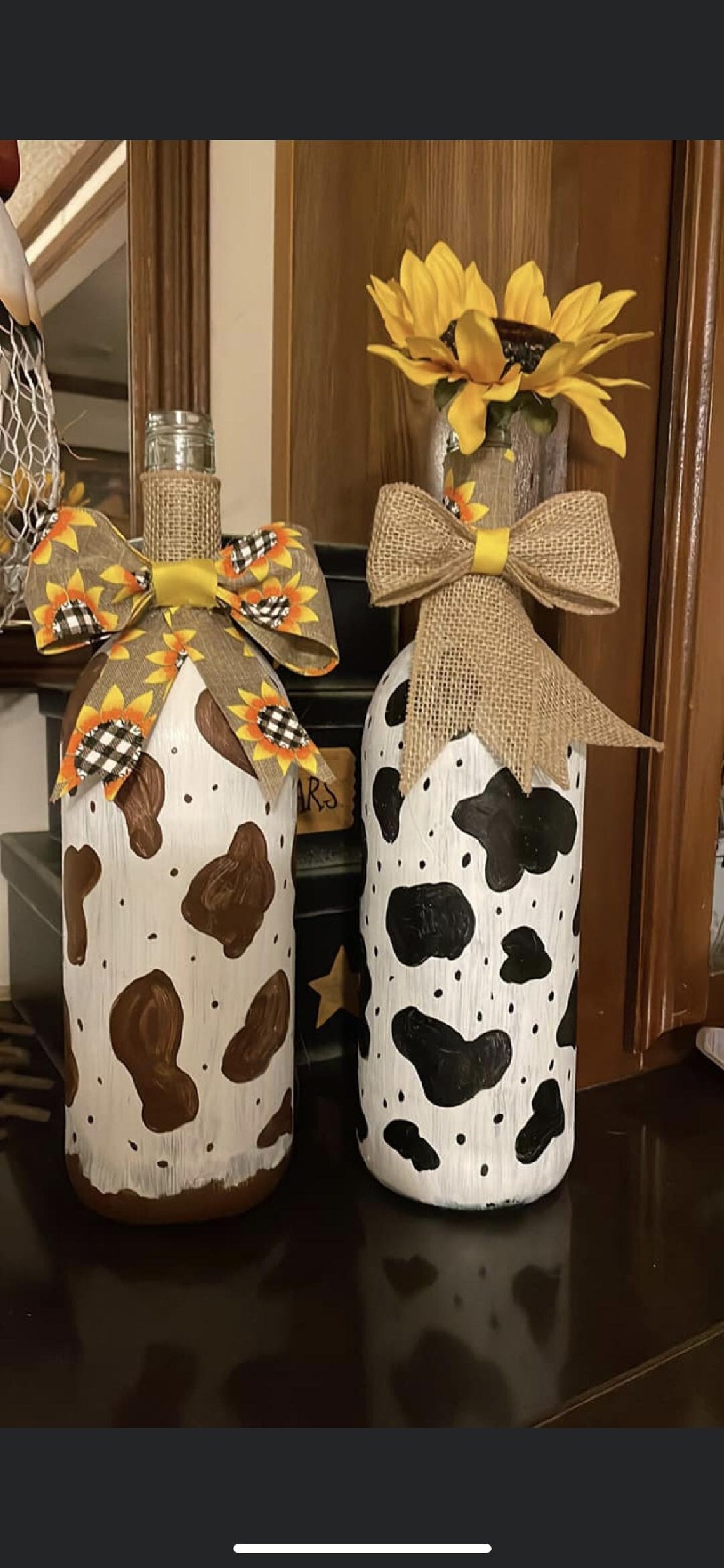 Wine Cow Bottle - Etsy