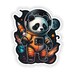 Space Panda Galactic Kawaii Inspired Sticker Vinyl Decal - Etsy
