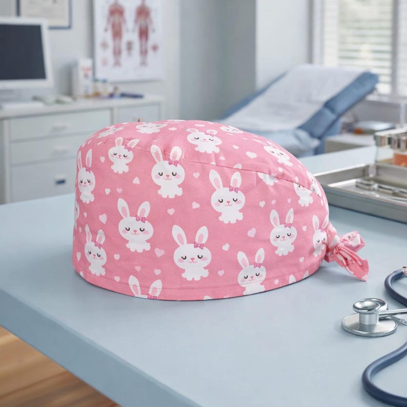 Scrub Cap Sewing Pattern PDF | Printable Medical Scrub Hat Sewing ...