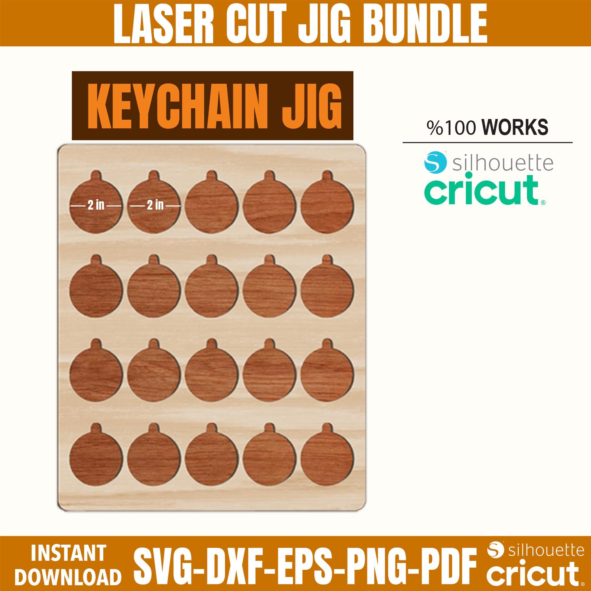 Laser Cut Jig Bundle: Pencil, Watch Band, Coaster (SVG, PNG, PDF) - Etsy