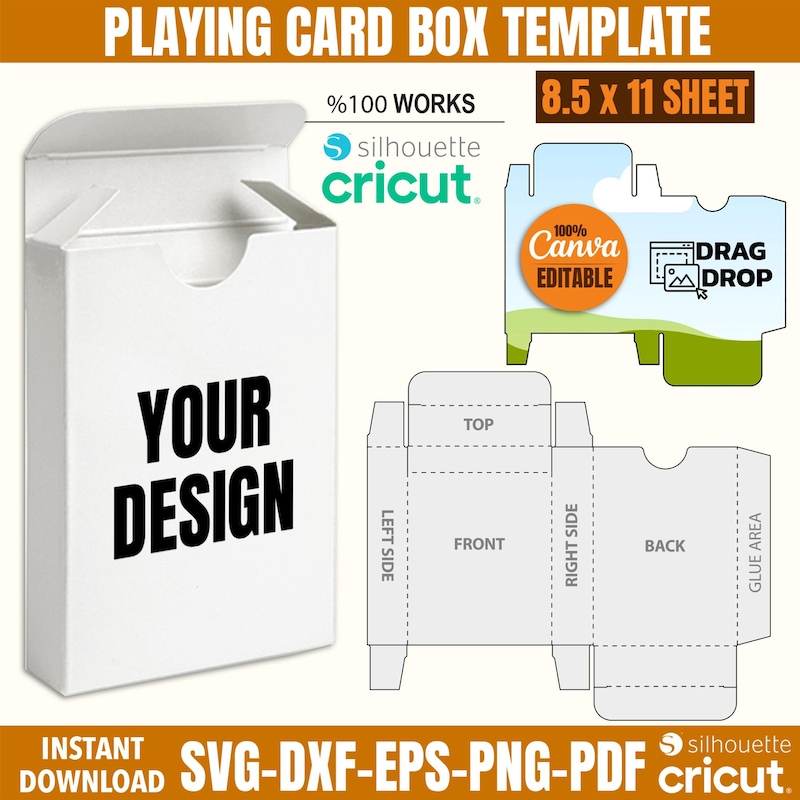 Card in a Box Svg - Etsy