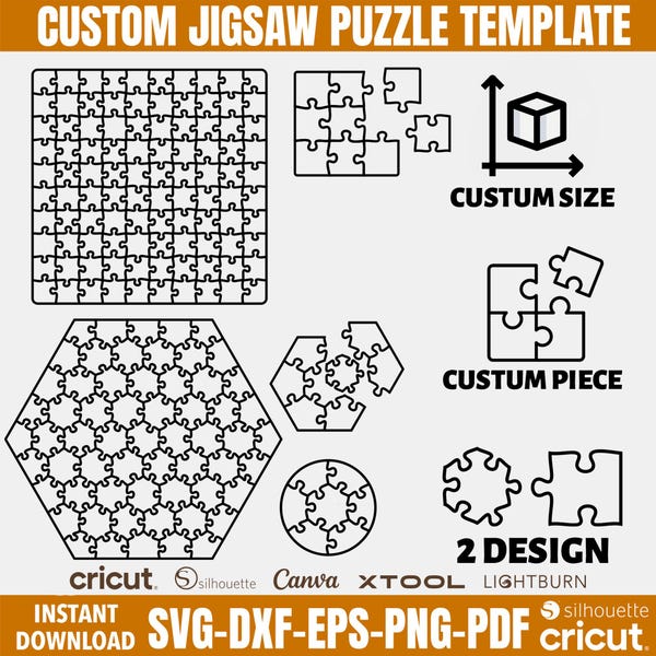Round Jigsaw Puzzle - Etsy