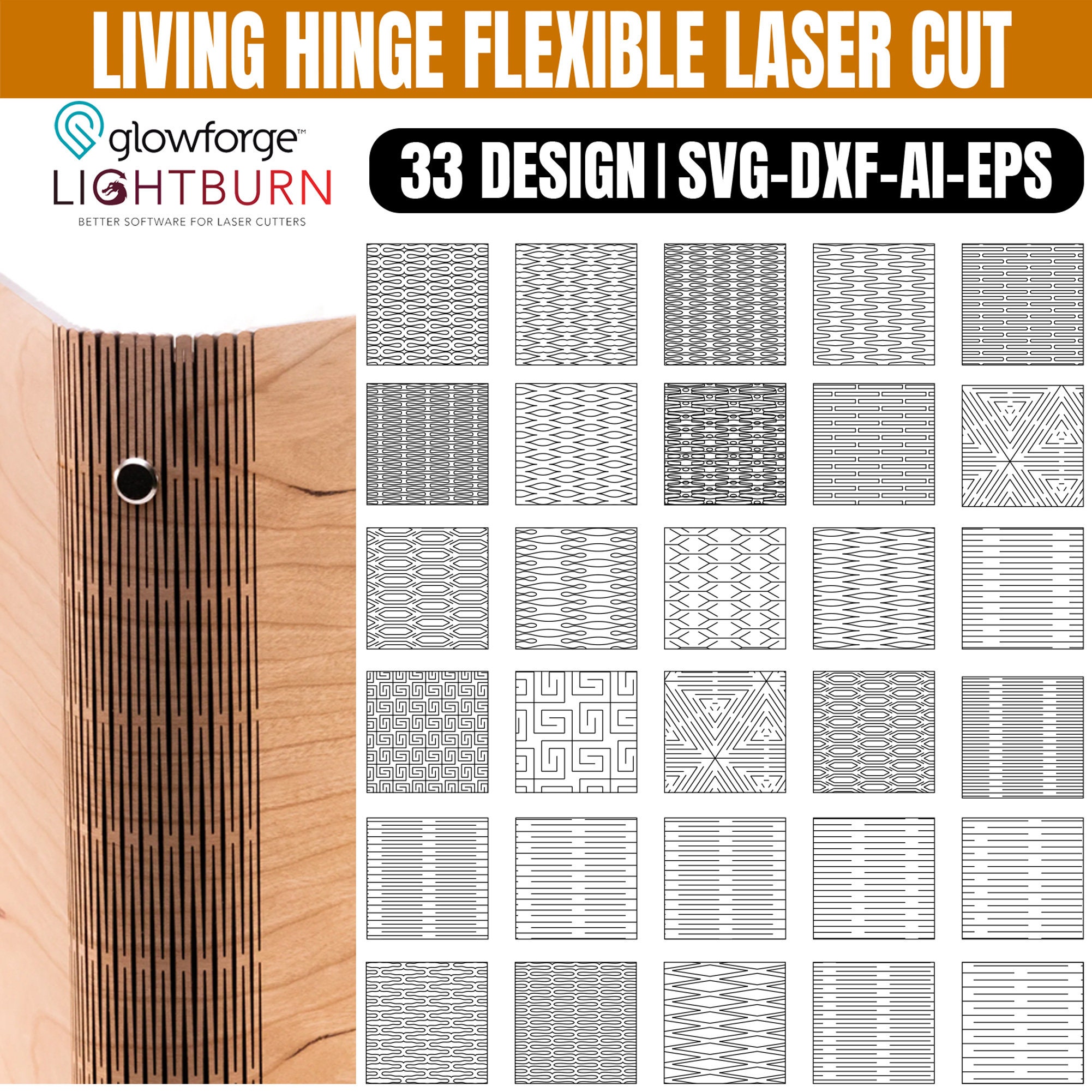 Laser Cut Living Hinge Patterns How Do I Do Living Hinges For