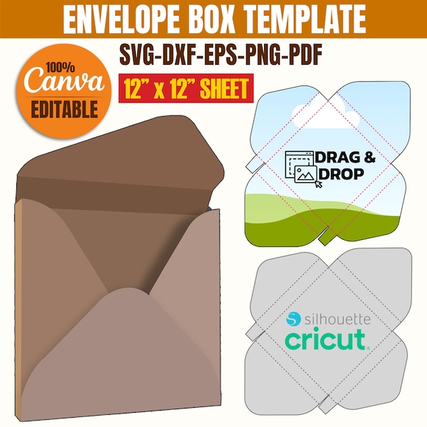 Envelope Box - Etsy
