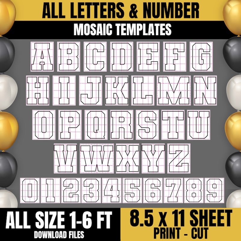 6ft Letters - Etsy