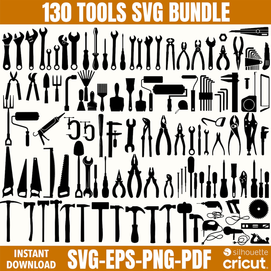 Tools Svg, Tools Svg Bundle, Mechanic Tools Svg, Tool Png, Tool Box Svg ...