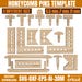 Laser Cut Engraved Template Bundle, Honeycomb Pin Svg, Laser Cut Ramp ...
