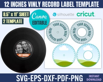 Custom Vinyl Record Labels - Etsy