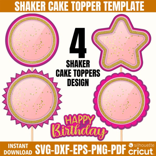 3d Cake. Topper Svg - Etsy