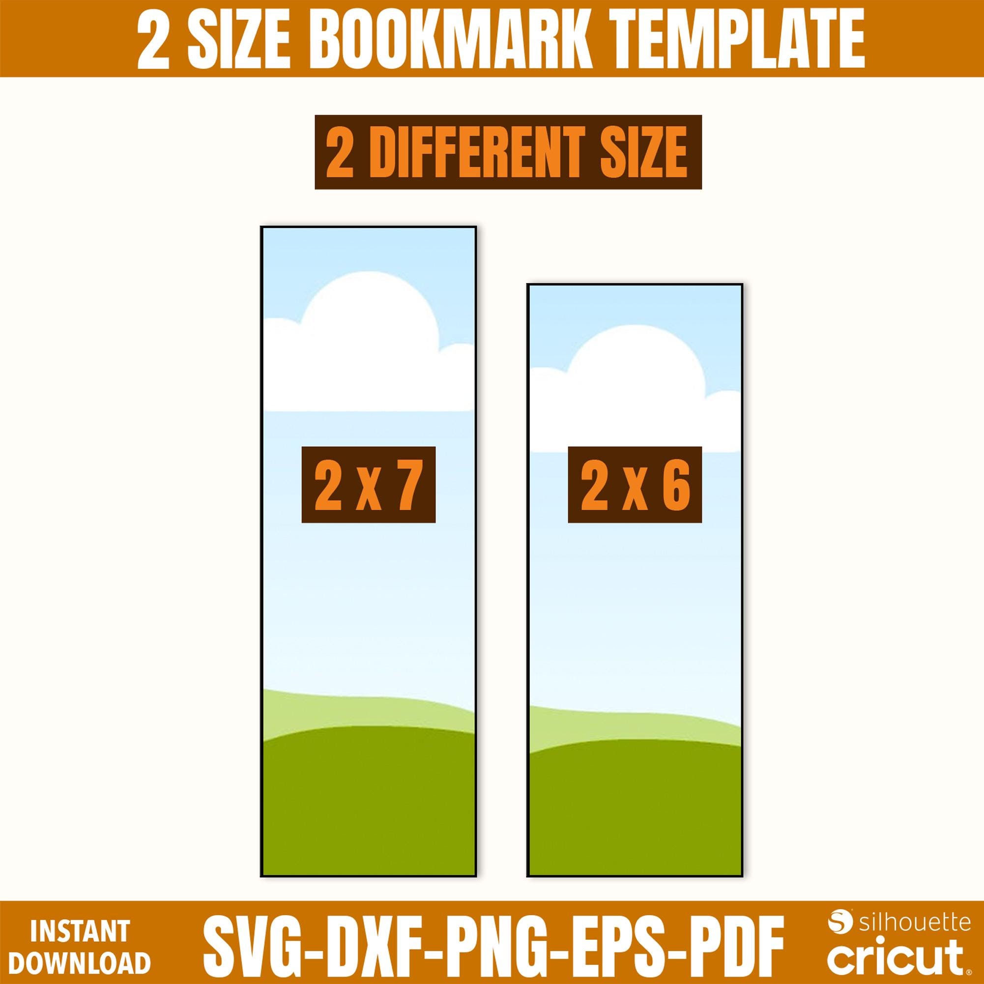 Bookmark SVG Template Bundle: DIY Canva Design (digital Download) - Etsy