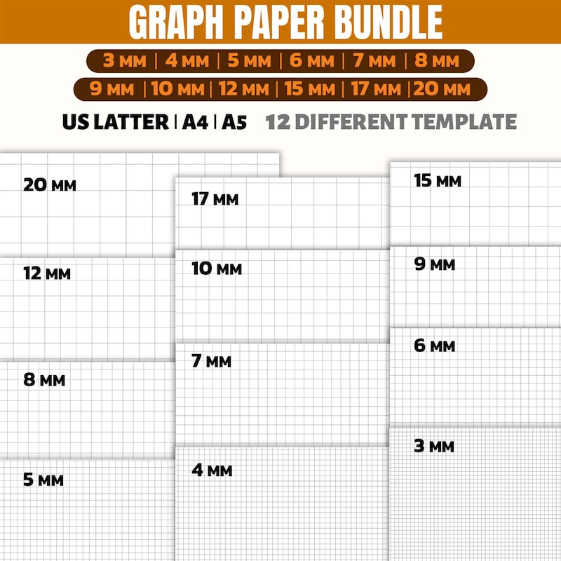 Graph Paper - Etsy