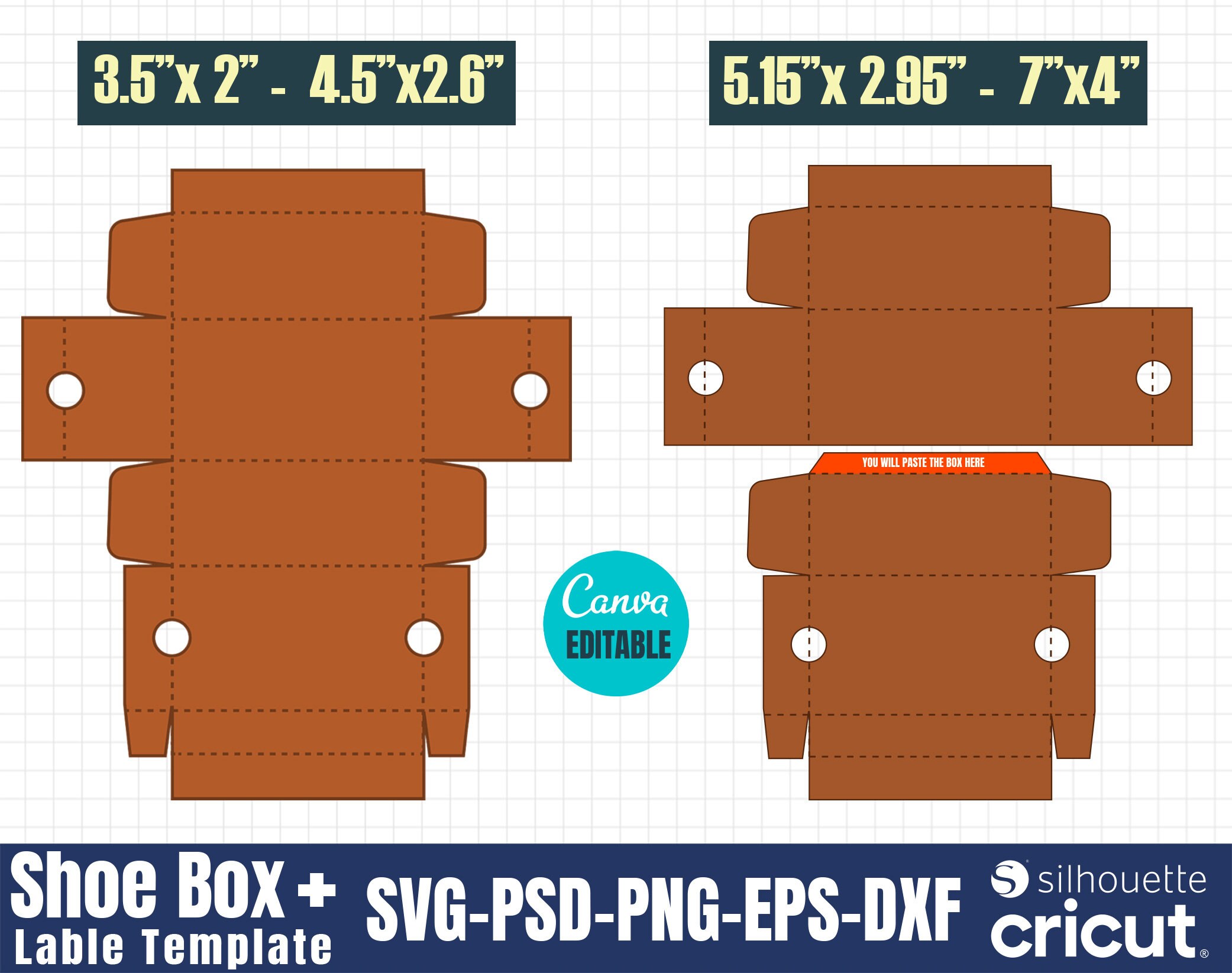Shoe Box Template Bundle Sneaker Box Template Bundle Svg - Etsy Australia