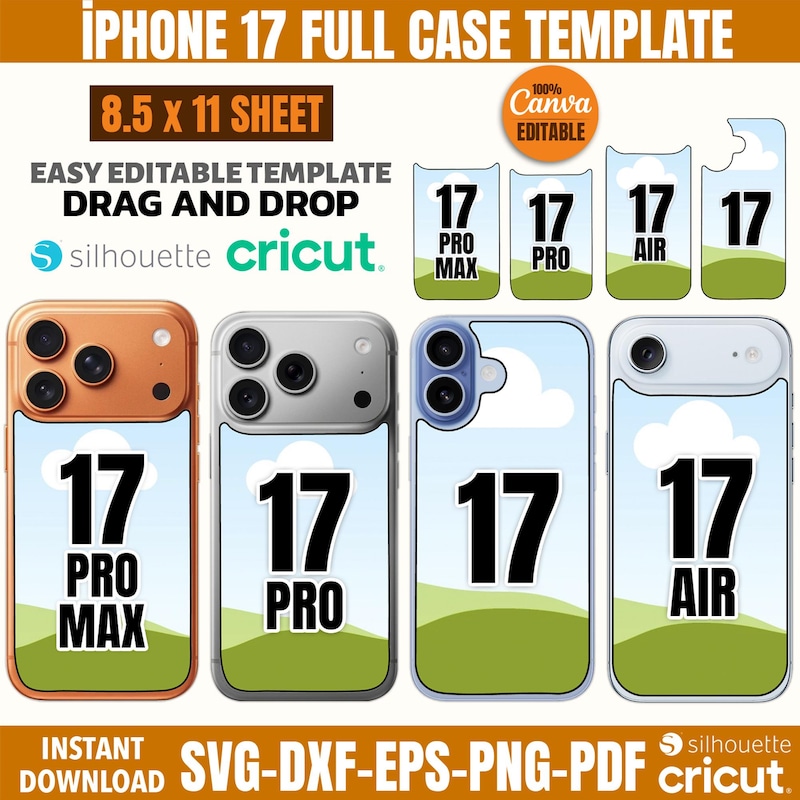 Iphone17 Template - Etsy