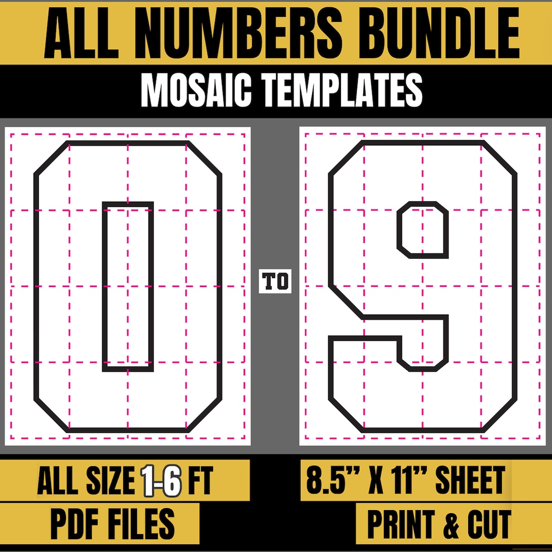 All Number Mosaic From Ballons, Mosaic Numbers, Square Number, Ballon ...