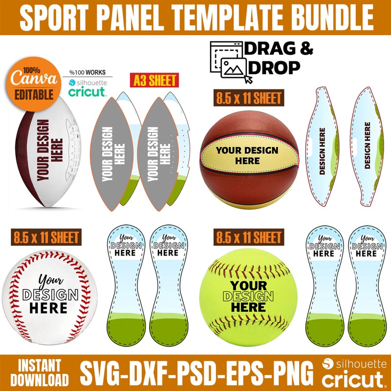 Basketball Football - Etsy